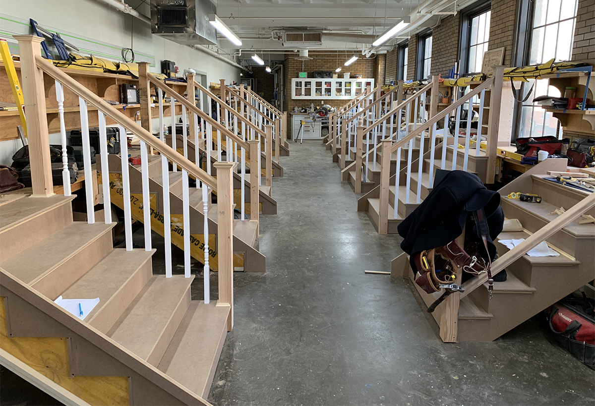 Class Project: Stair Building - North Bennet Street School